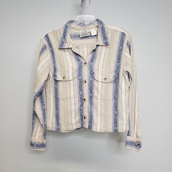 Strike A Pose | Tops | Vintage Strike A Pose Textured Southwest ...